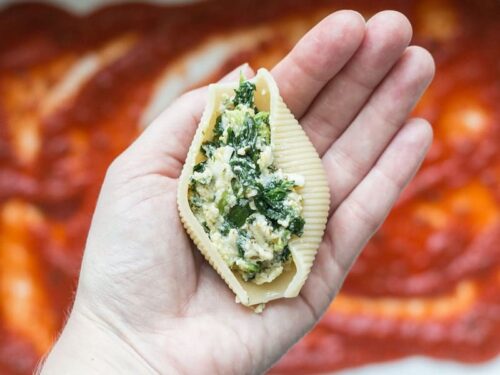 Freezer Friendly Pesto Stuffed Shells Recipe - Budget Bytes