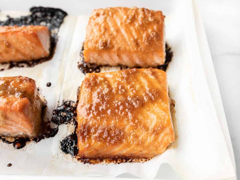 Baked Ginger Salmon - Budget Bytes