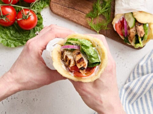 Chicken Shawarma Wrap - Budget Bytes