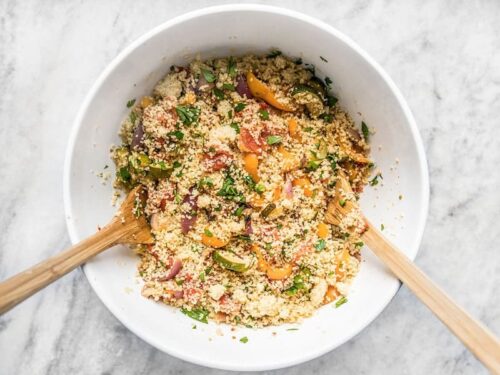 Roasted Vegetable Couscous - Vegan - Budget Bytes