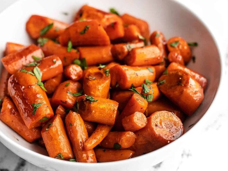 Balsamic Glazed Roasted Carrots - Budget Bytes