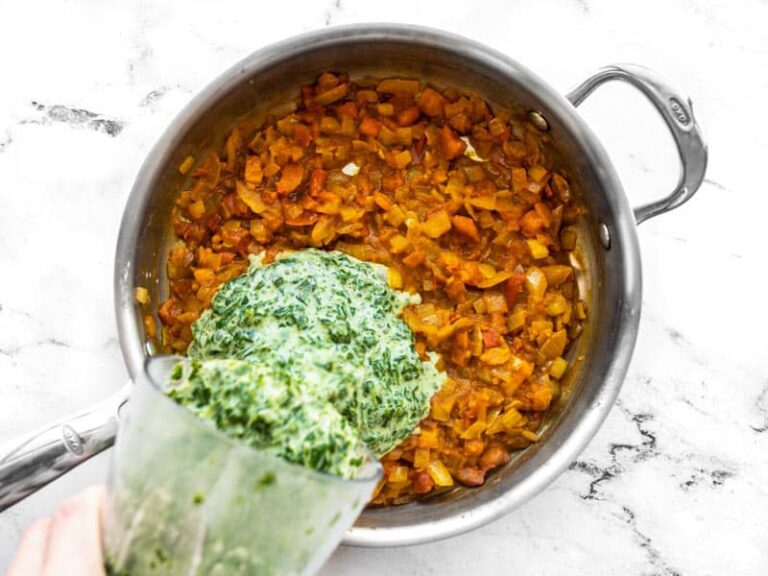 Indian Style Creamed Spinach - Budget Bytes