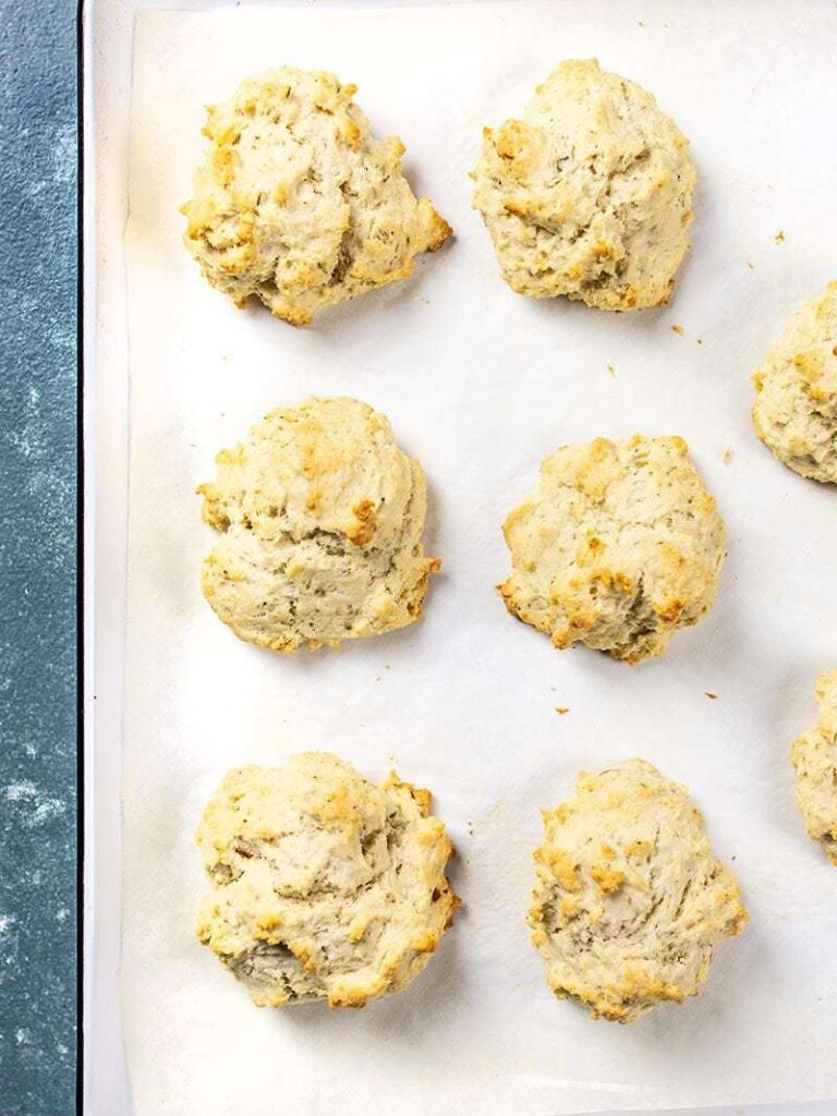 Rosemary Pepper Drop Biscuits - Budget Bytes