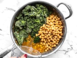 Chana Saag Recipe - Creamy Chickpeas and Spinach - Budget Bytes