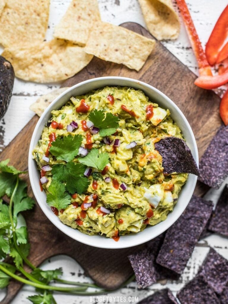 Loaded Avocado Dip - Budget Bytes