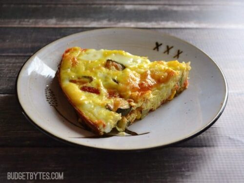 Zucchini and Corn Frittata - Budget Bytes