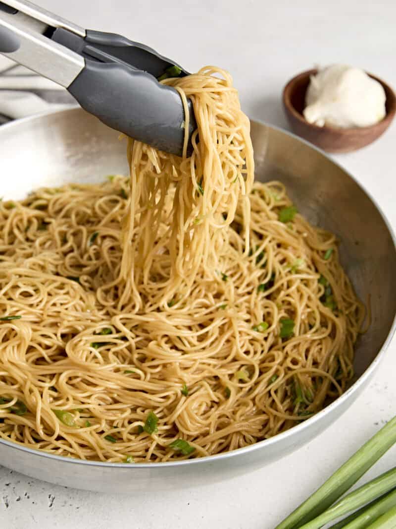 Quick & Easy Garlic Noodles - Sweet, Savory, Addictive! - Budget Bytes