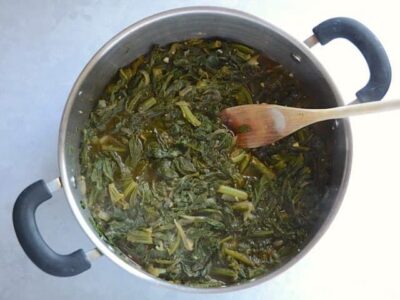 Vegetarian Mustard Greens Recipe - Budget Bytes