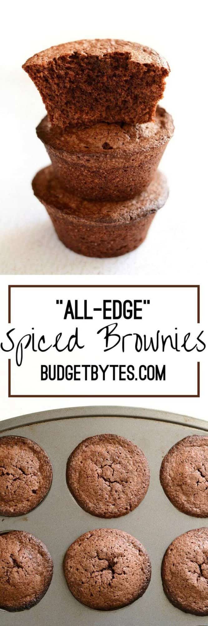"All Edge" Sweet and Spicy Brownies - Budget Bytes