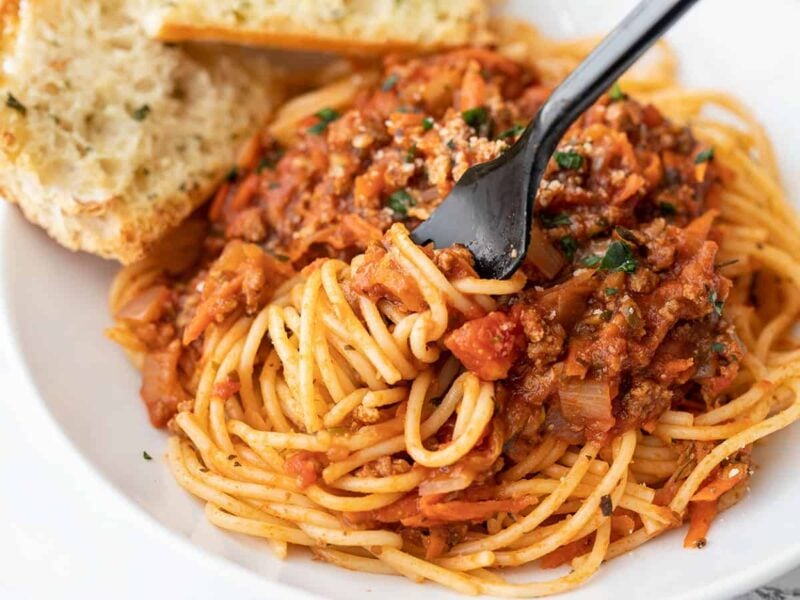 Spaghetti with Hidden Vegetable Pasta Sauce - Budget Bytes