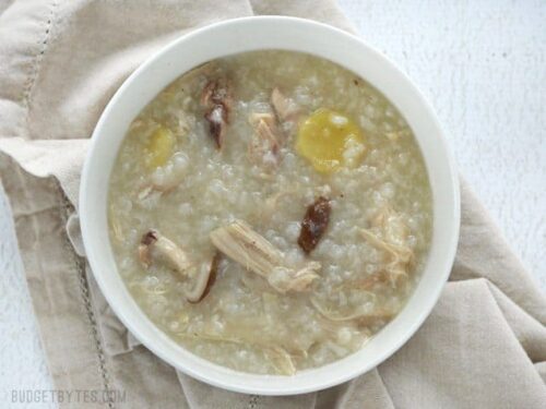 Instant Pot Congee (Rice Porridge) - Budget Bytes