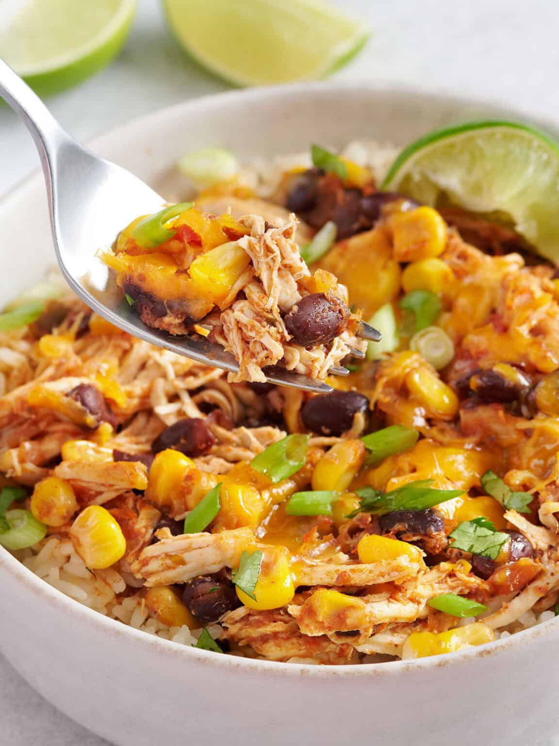 Chicken Taco Bowls - Budget Bytes