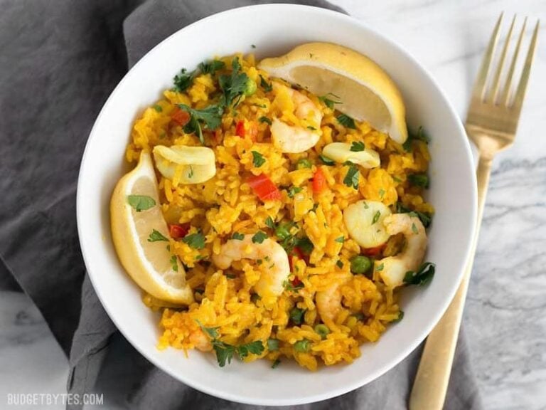 Seafood Rice Skillet - Budget Bytes