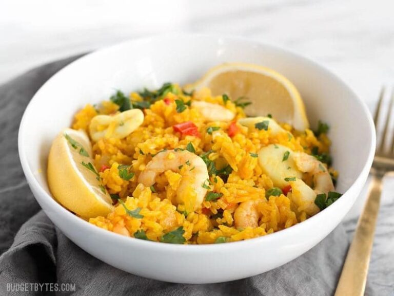 Seafood Rice Skillet - Budget Bytes