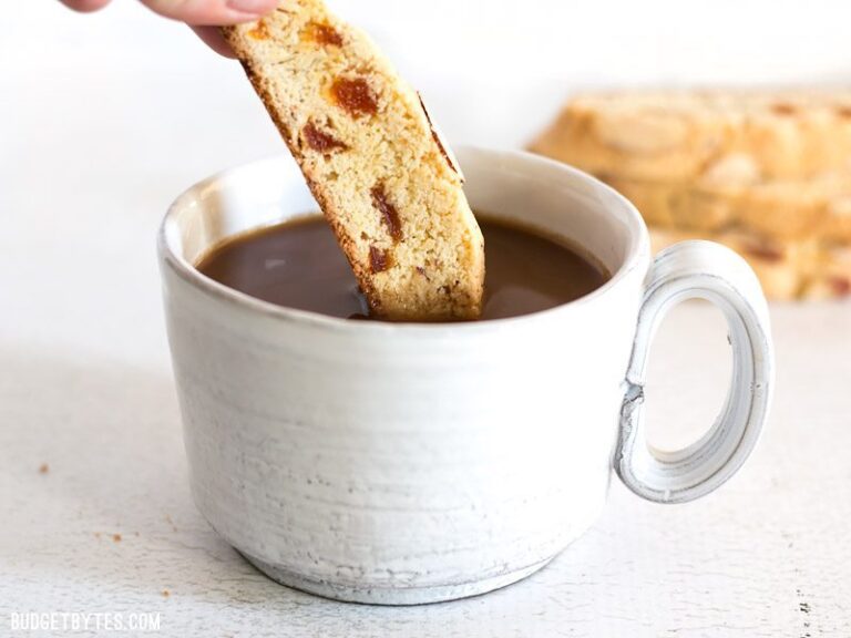 Almond Apricot Biscotti - Budget Bytes