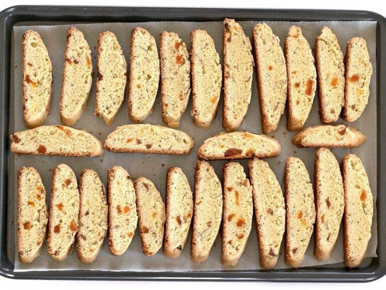 Almond Apricot Biscotti - Budget Bytes