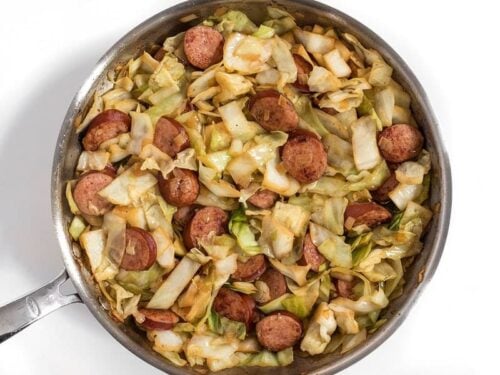Kielbasa and Cabbage Skillet - Budget Bytes