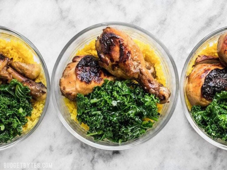 Chicken Adobo Meal Prep - Budget Bytes