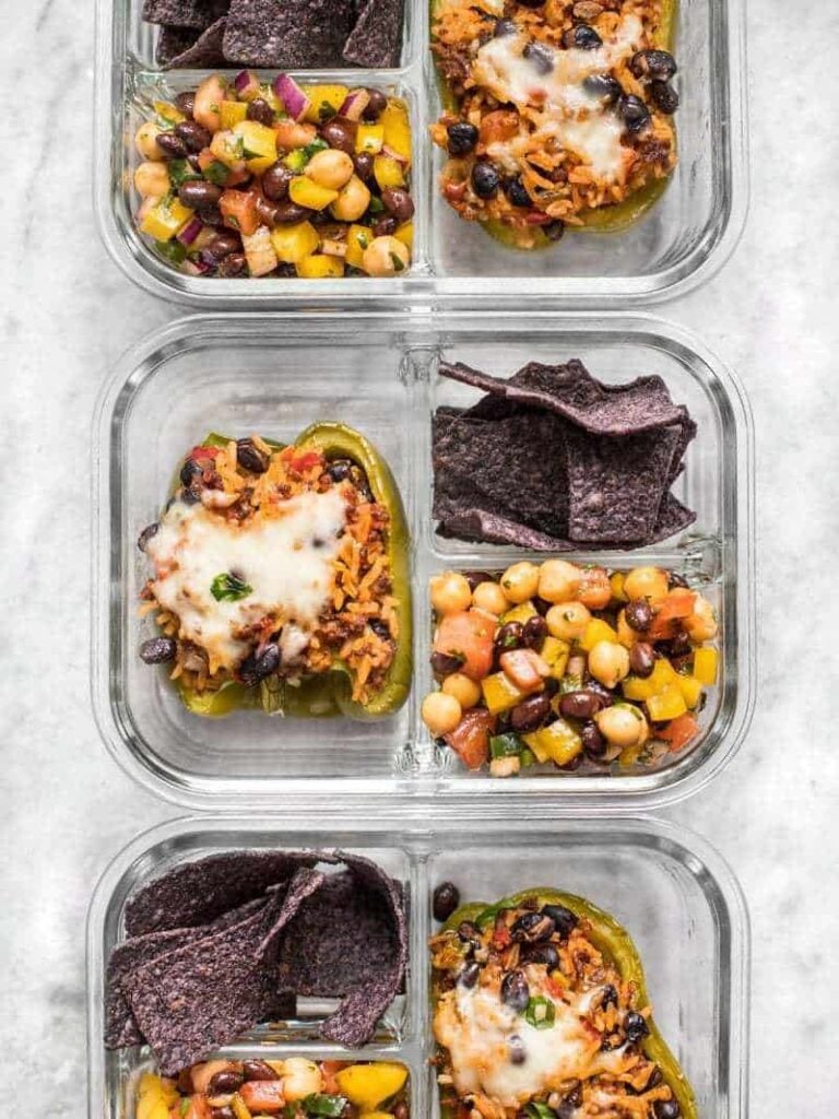 Stuffed Bell Pepper Meal Prep - Budget Bytes