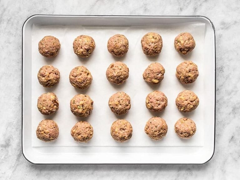 Turkey and Stuffing Meatballs - Budget Bytes
