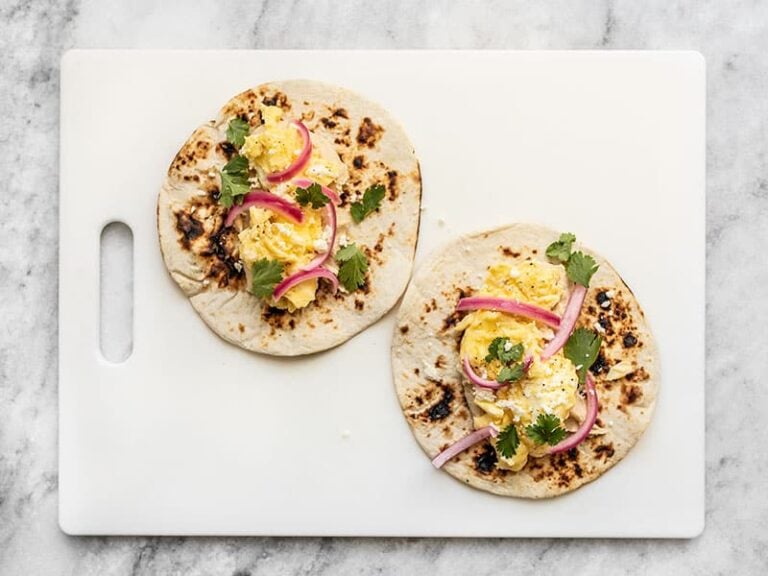 Hummus Breakfast Tacos - Budget Bytes