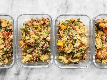 Roasted Vegetable Couscous Meal Prep - Budget Bytes