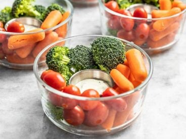 Meal Prep Vegetable Snack Packs - Healthy Meal Prep - Budget Bytes