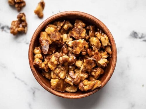 Small Batch Crunchy Candied Walnuts - Budget Bytes