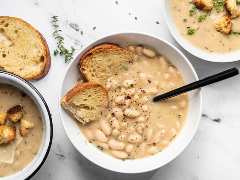 Saucy White Beans with Spinach - Budget Bytes