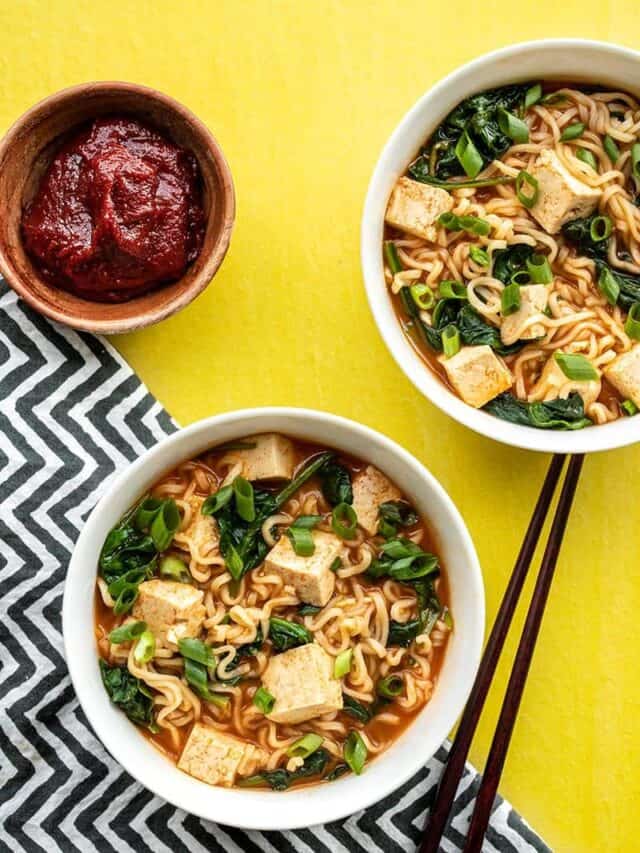 Quick Gochujang Ramen with Tofu - Budget Bytes