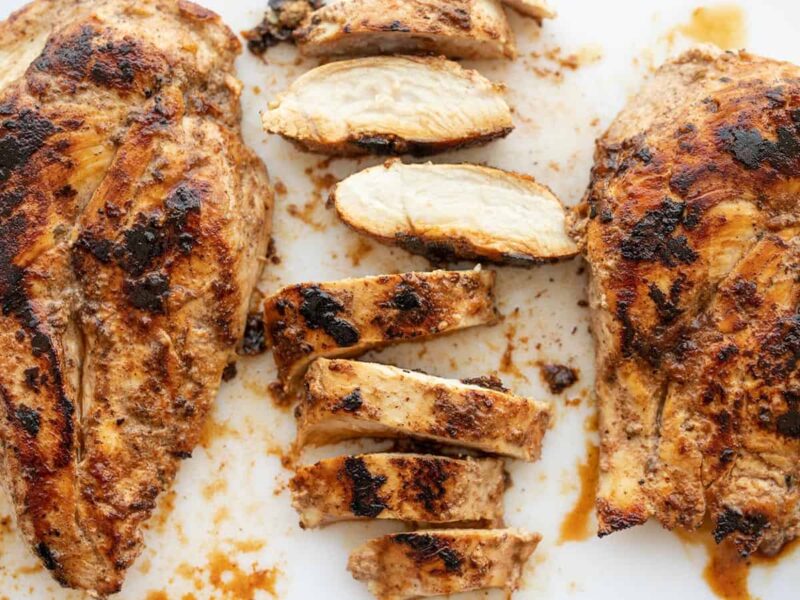 Yogurt Marinated Chicken - Tangy and Garlicky - Budget Bytes