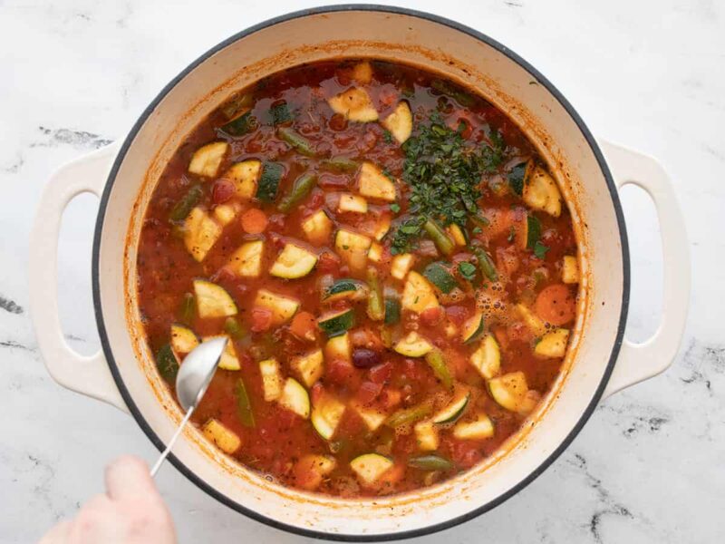 Easy Minestrone Soup - Budget Bytes
