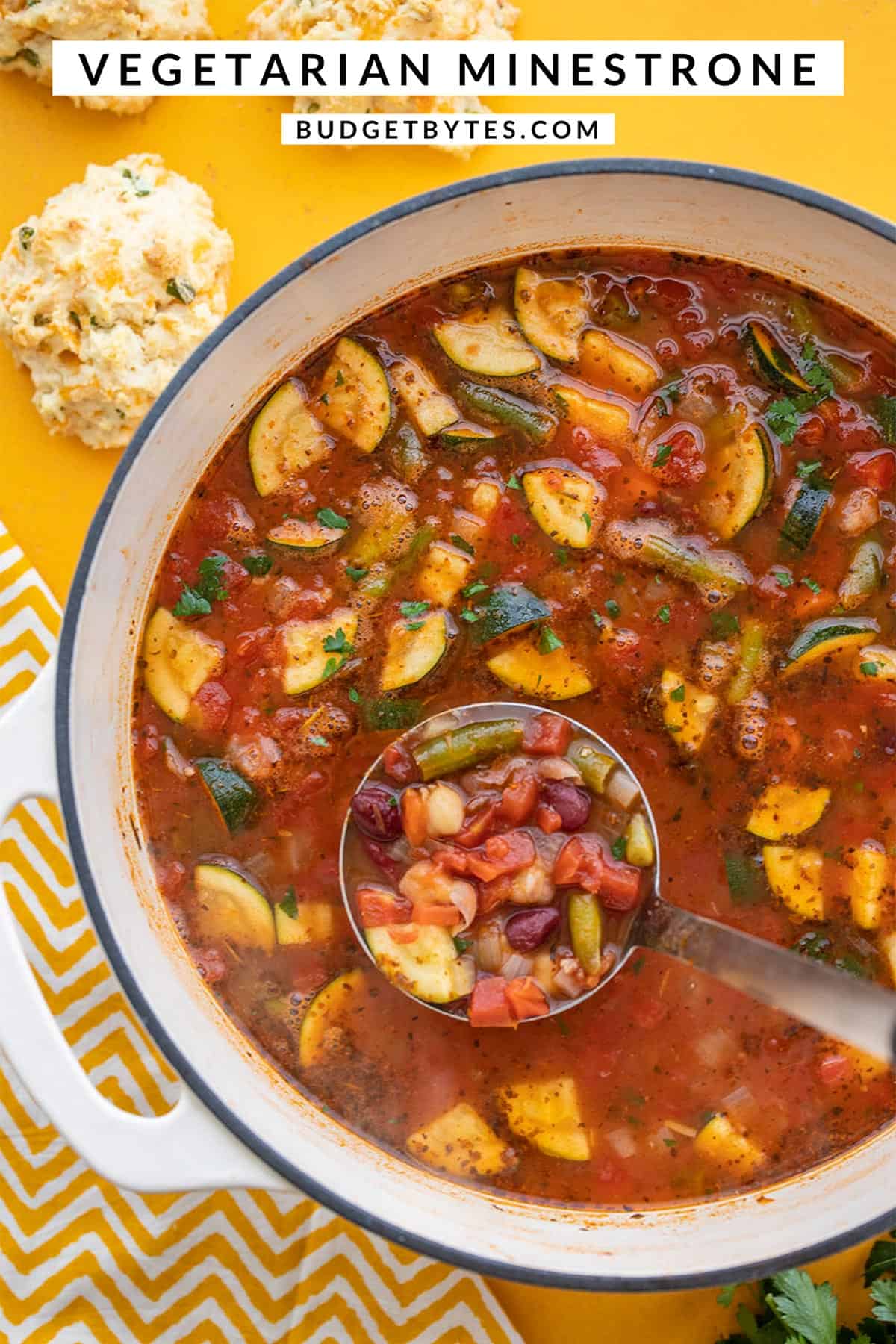 Easy Minestrone Soup - Budget Bytes