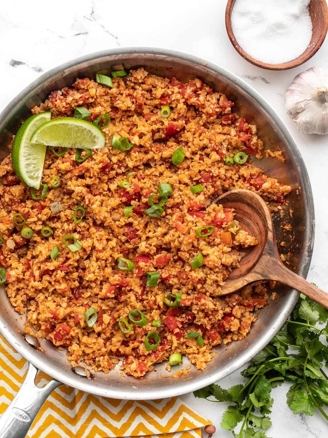 Southwest Cauliflower Rice - Budget Bytes