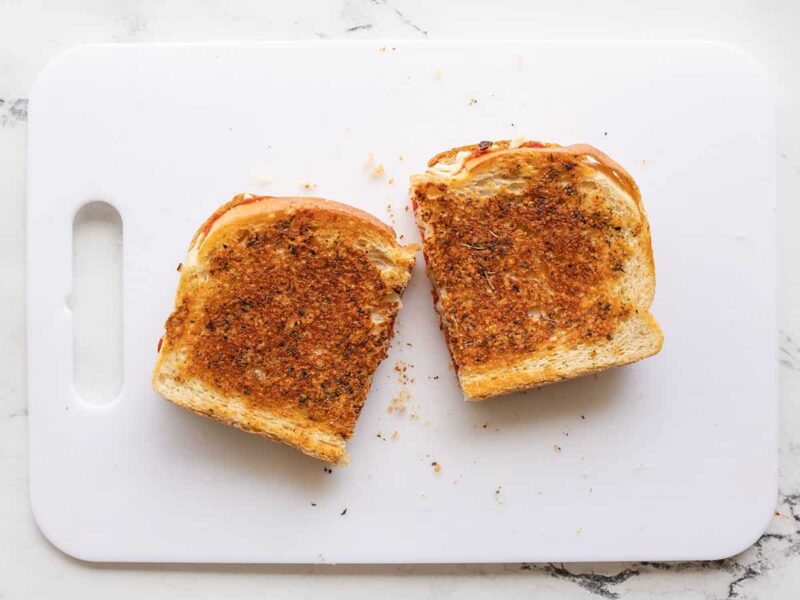 Pizza Melts (Pizza Grilled Cheese) - Budget Bytes