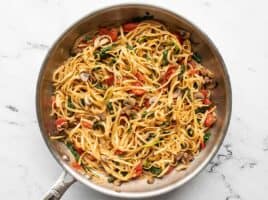 Quick Veggie Pasta - Vegetarian or Vegan - Budget Bytes