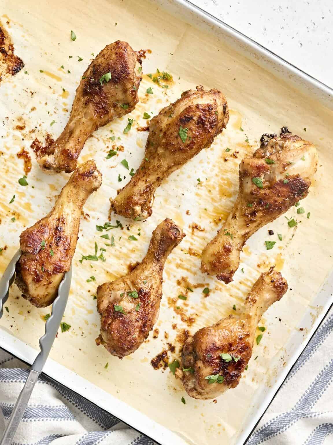 Easy Oven Baked Chicken Drumsticks - Budget Bytes