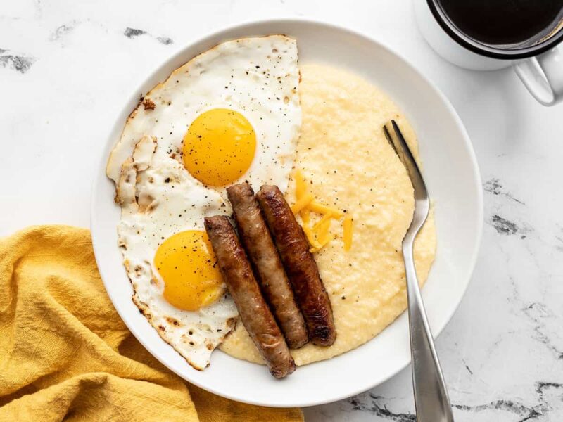 The Best Cheese Grits - Budget Bytes