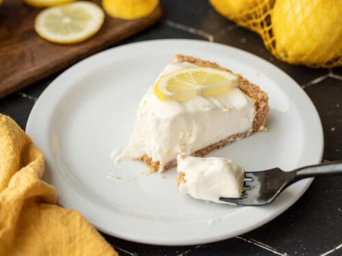 Easy Lemon Cream Pie - No-Bake Filling - Budget Bytes