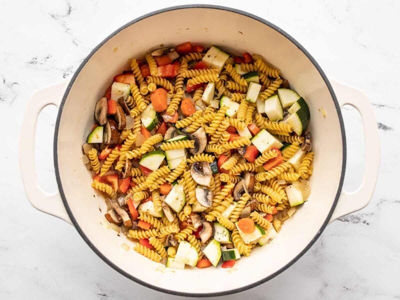 One Pot Veggie Pasta - Budget Bytes