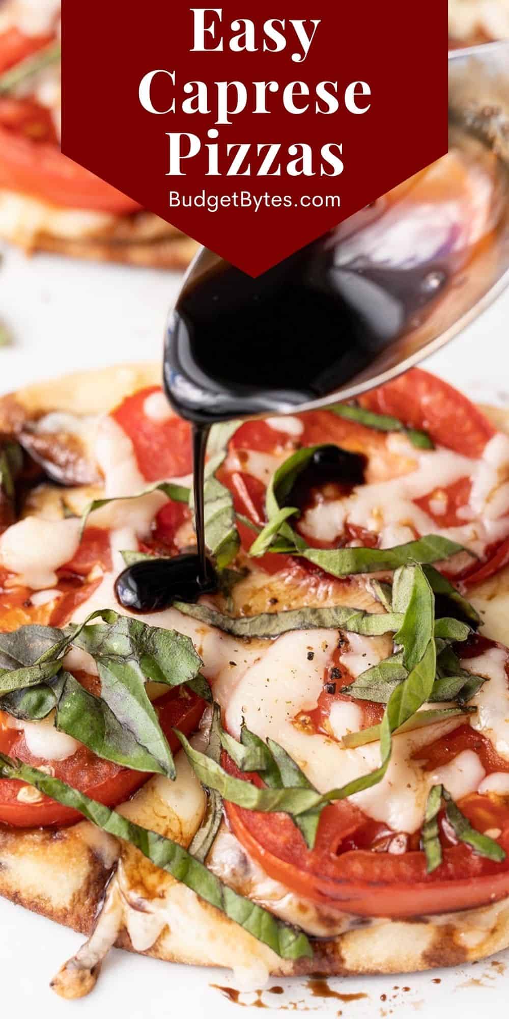 Easy Caprese Pizza - Budget Bytes