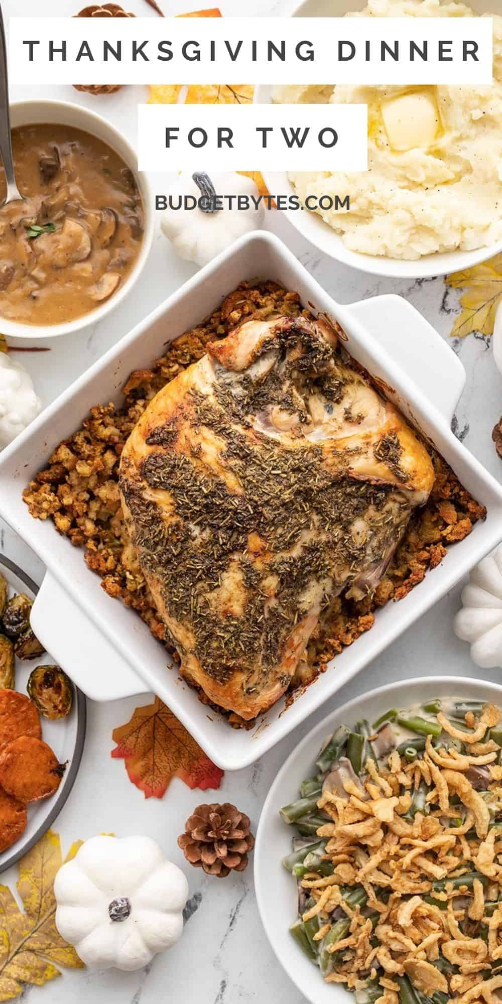 How to Make Thanksgiving Dinner for Two - Budget Bytes