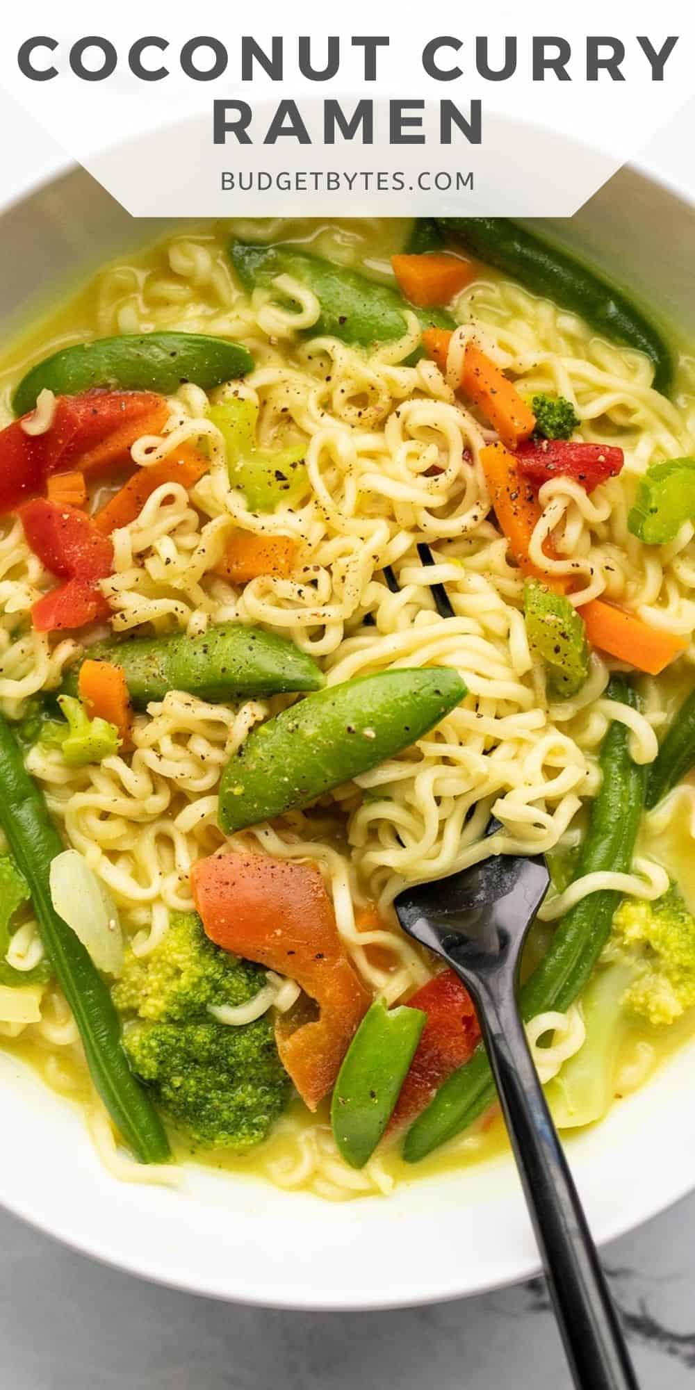 Coconut Curry Ramen - Budget Bytes