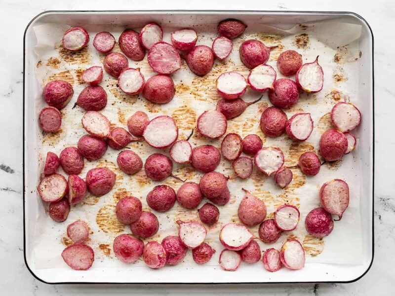 Roasted Radishes - Budget Bytes