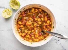 Chipotle Peach Salsa - Budget Bytes