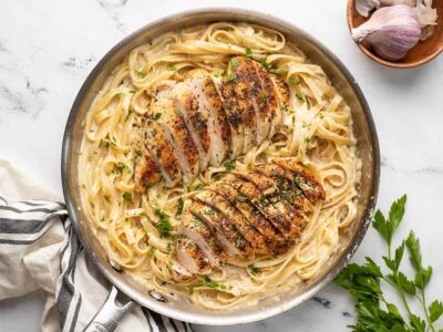 Chicken Alfredo Recipe (with How To Video) - Budget Bytes