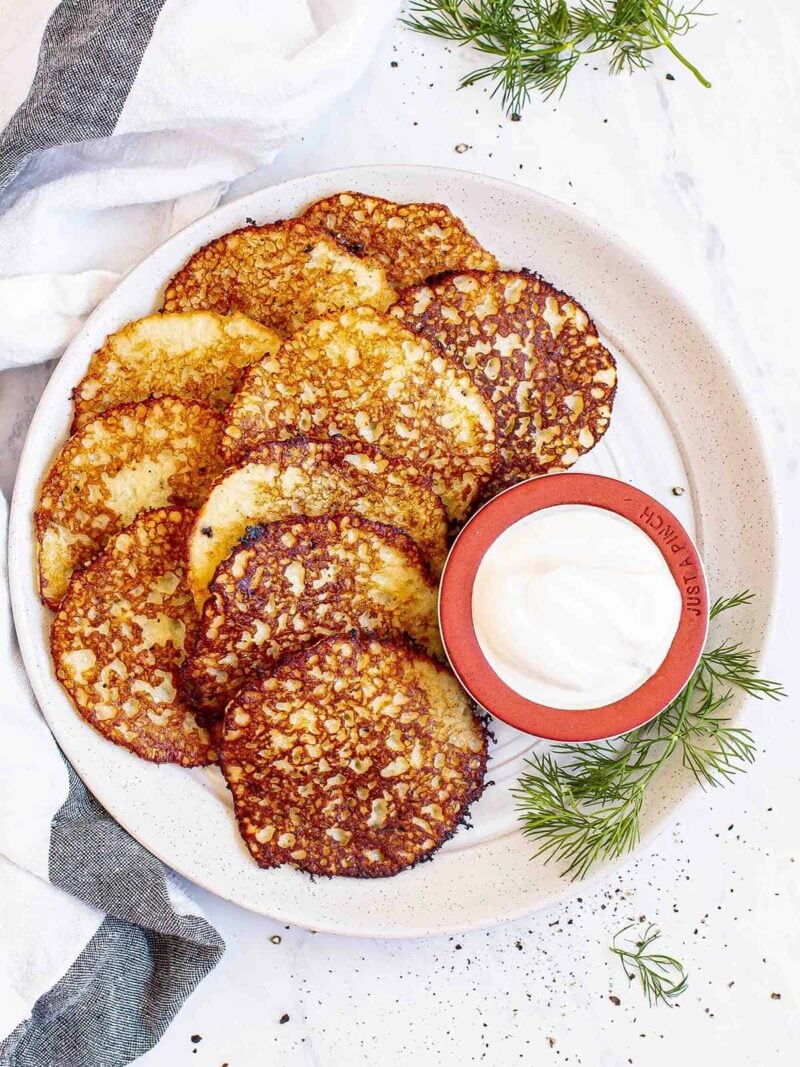 Deruny (Draniki) - Ukrainian Potato Pancakes - Budget Bytes