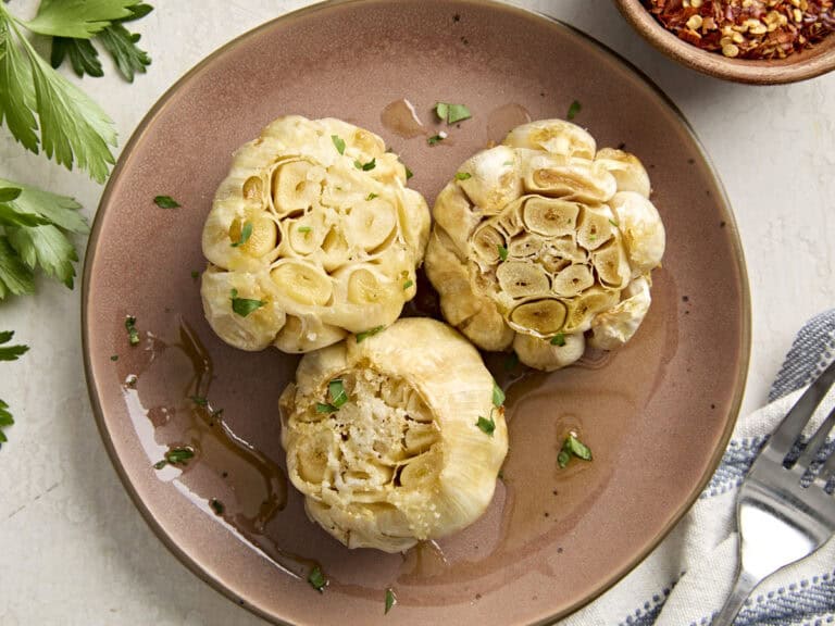 Roasted Garlic Recipe - How to Roast Garlic - Budget Bytes