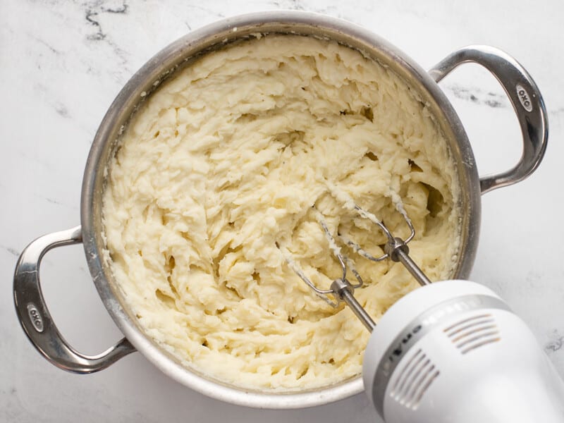 Creamiest Homemade Mashed Potatoes - Budget Bytes