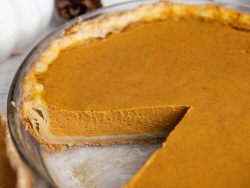 Silkiest Pumpkin Pie Recipe for Thanksgiving - Budget Bytes